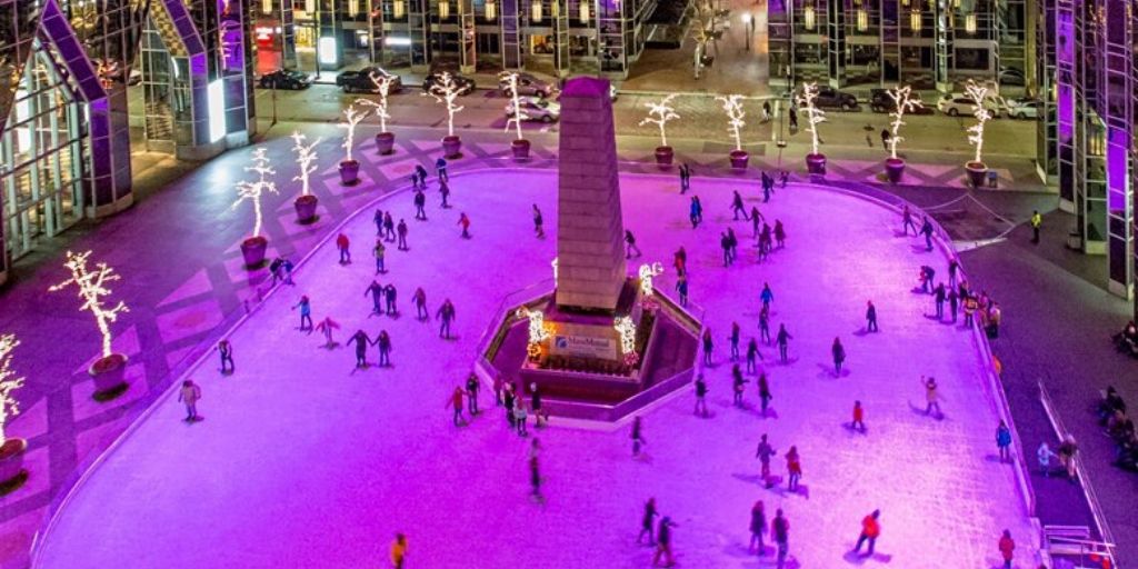 Waynesburg University | Ice Skating at PPG Place