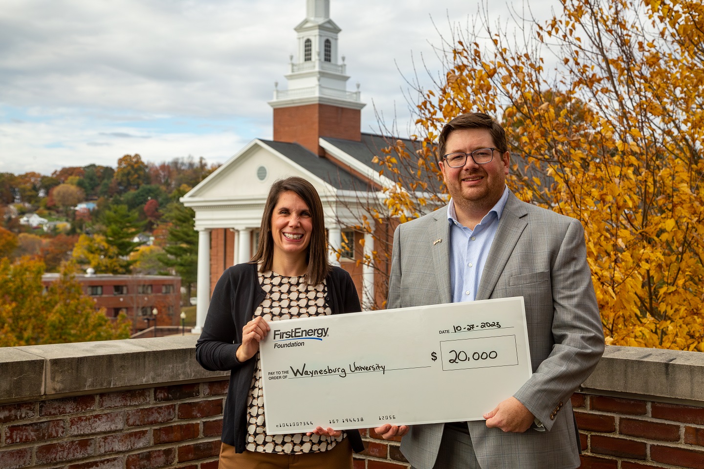 Waynesburg University | Waynesburg University receives FirstEnergy ...