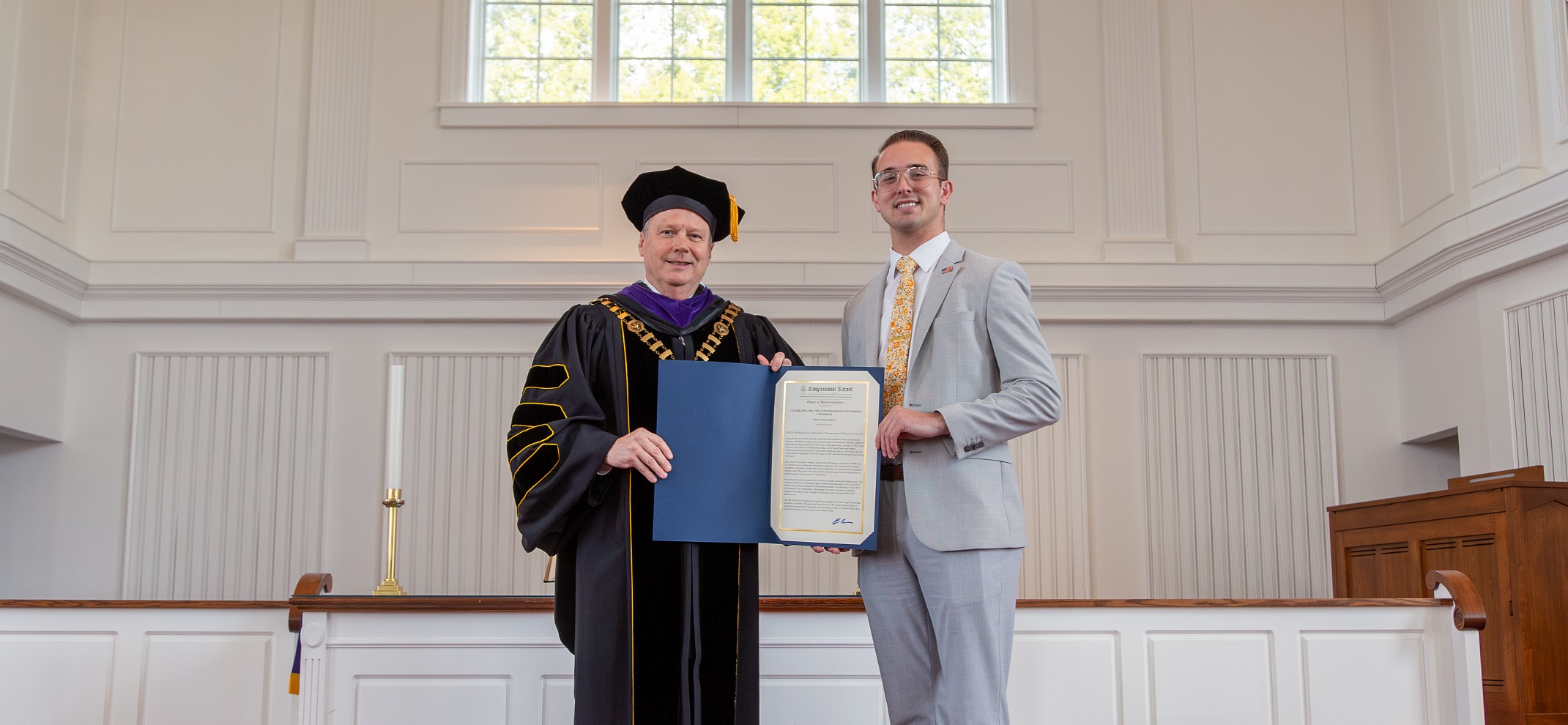 Waynesburg University | University celebrates Charter Day, recognizes ...